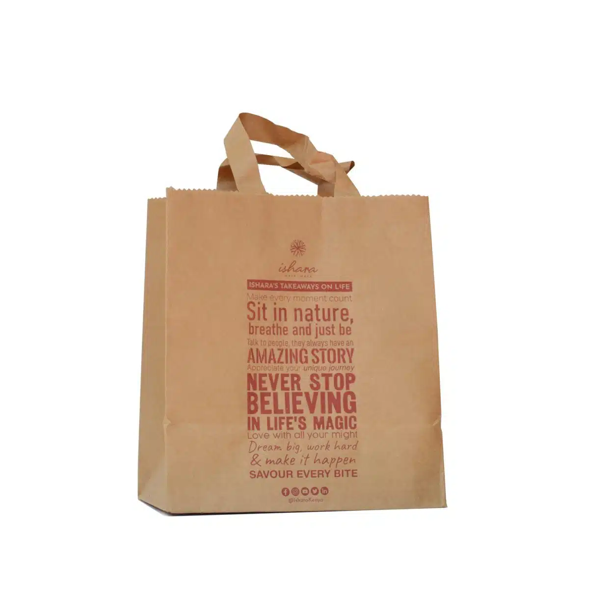 Custom Printed Food Craft Paper Bag | Sahara Designers